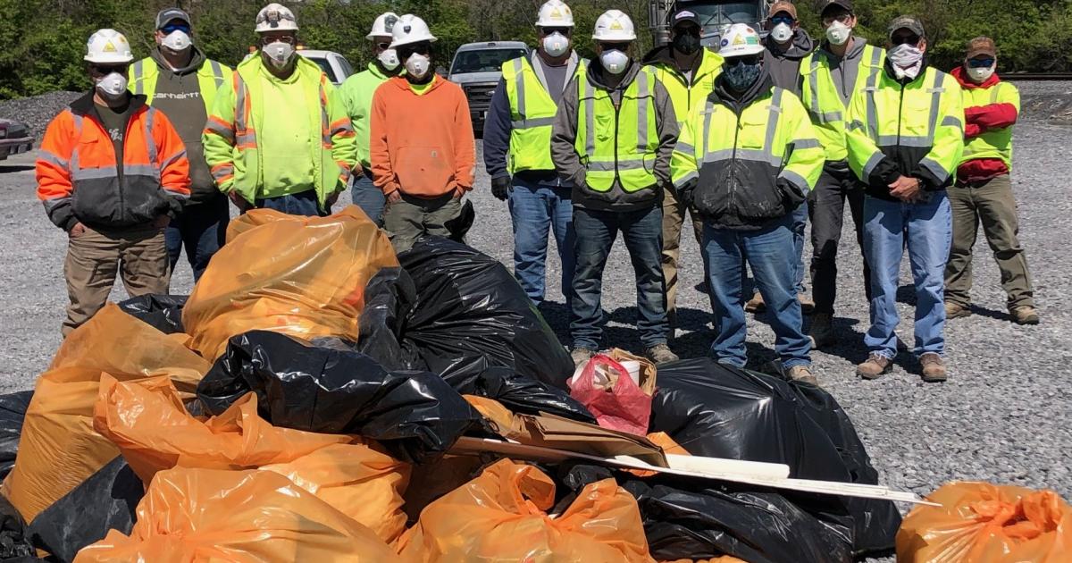 Winchester Employees Participate in Earth Day Cleanup | Carmeuse