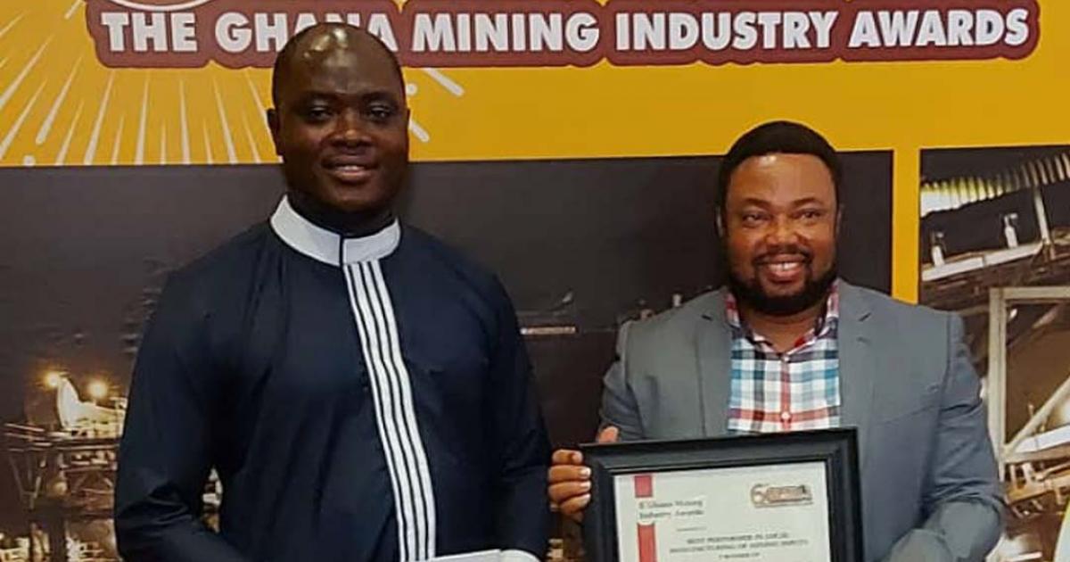 Carmeuse Lime Products Ghana receives "First Runner Up" award | Carmeuse