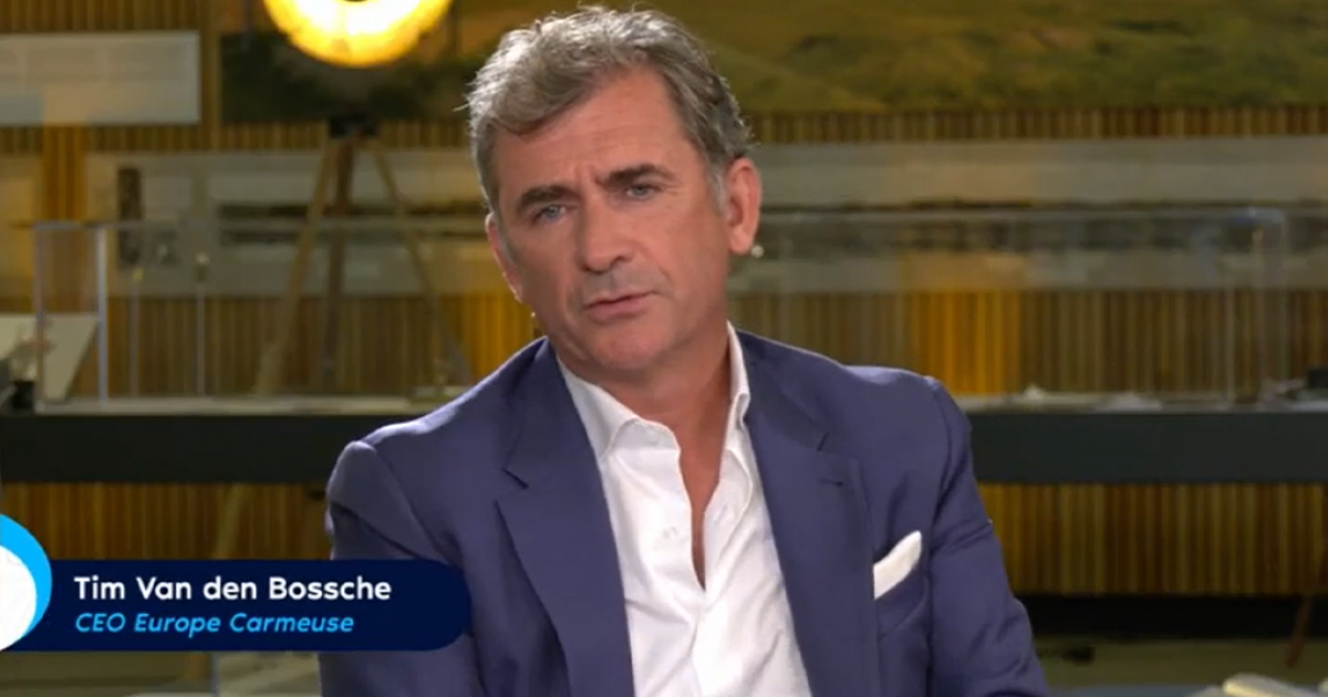 Tim Van den Bossche, CEO Carmeuse Europe, in the Captains of Industry ...