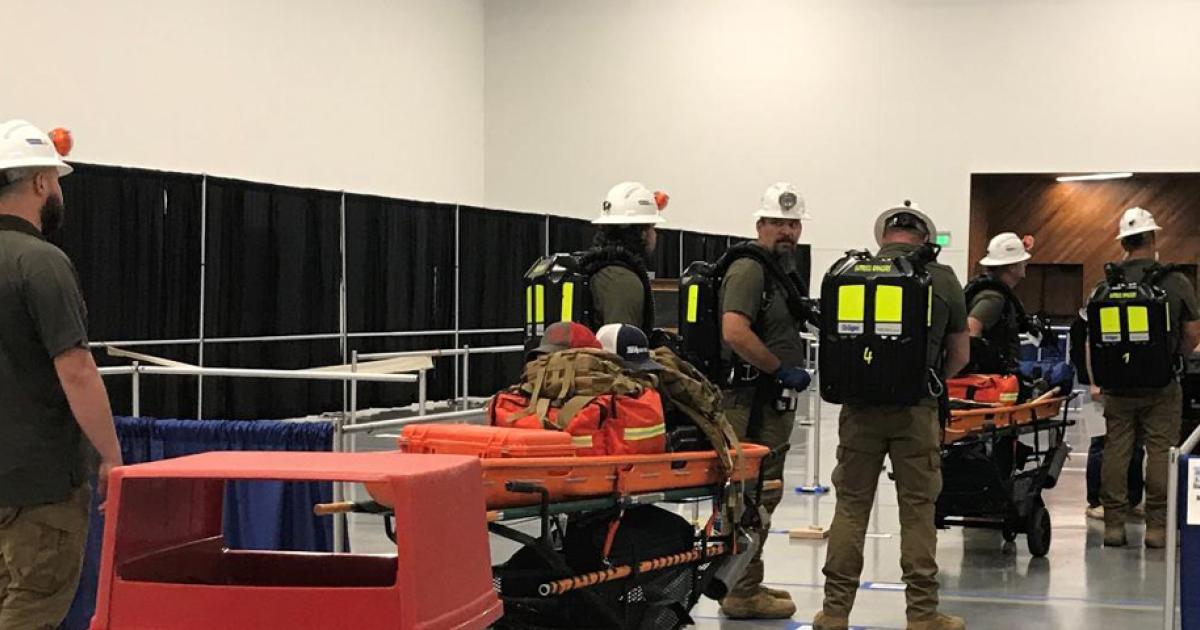 Carmeuse mine rescue teams deliver a strong performance | Carmeuse