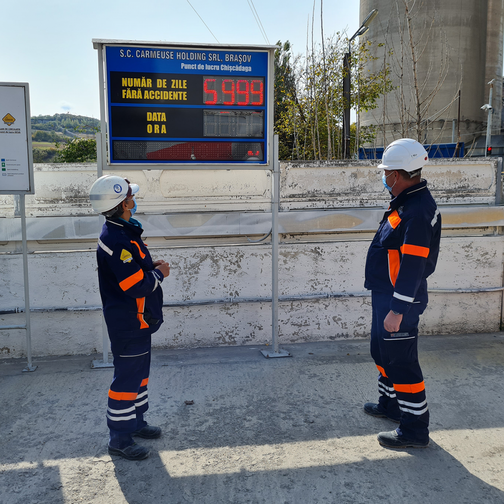 6000 days without accident in Deva plant, Romania | Carmeuse