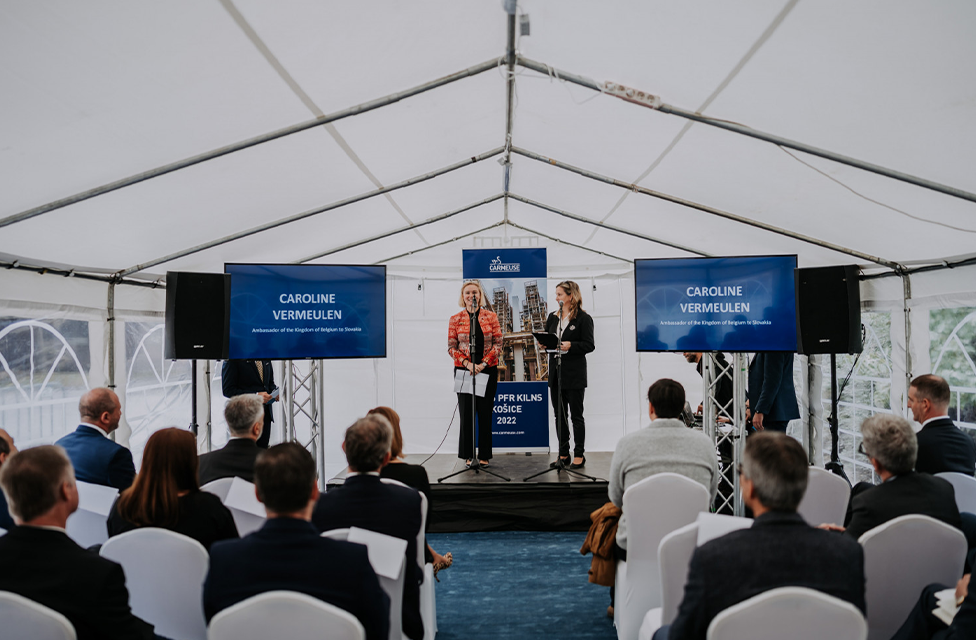 Carmeuse inaugurates three new lime kilns at its Košice lime plant ...