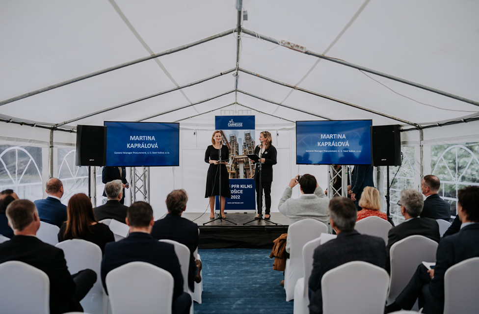Carmeuse inaugurates three new lime kilns at its Košice lime plant ...