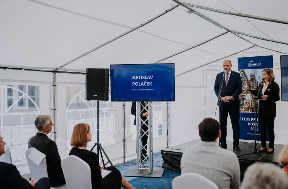 Carmeuse inaugurates three new lime kilns at its Košice lime plant ...